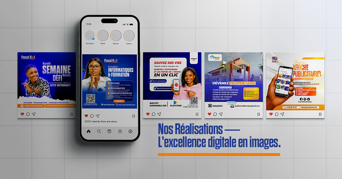 Portfolio — Pascal Real · Sites Web, Design Graphique & Applications ...
